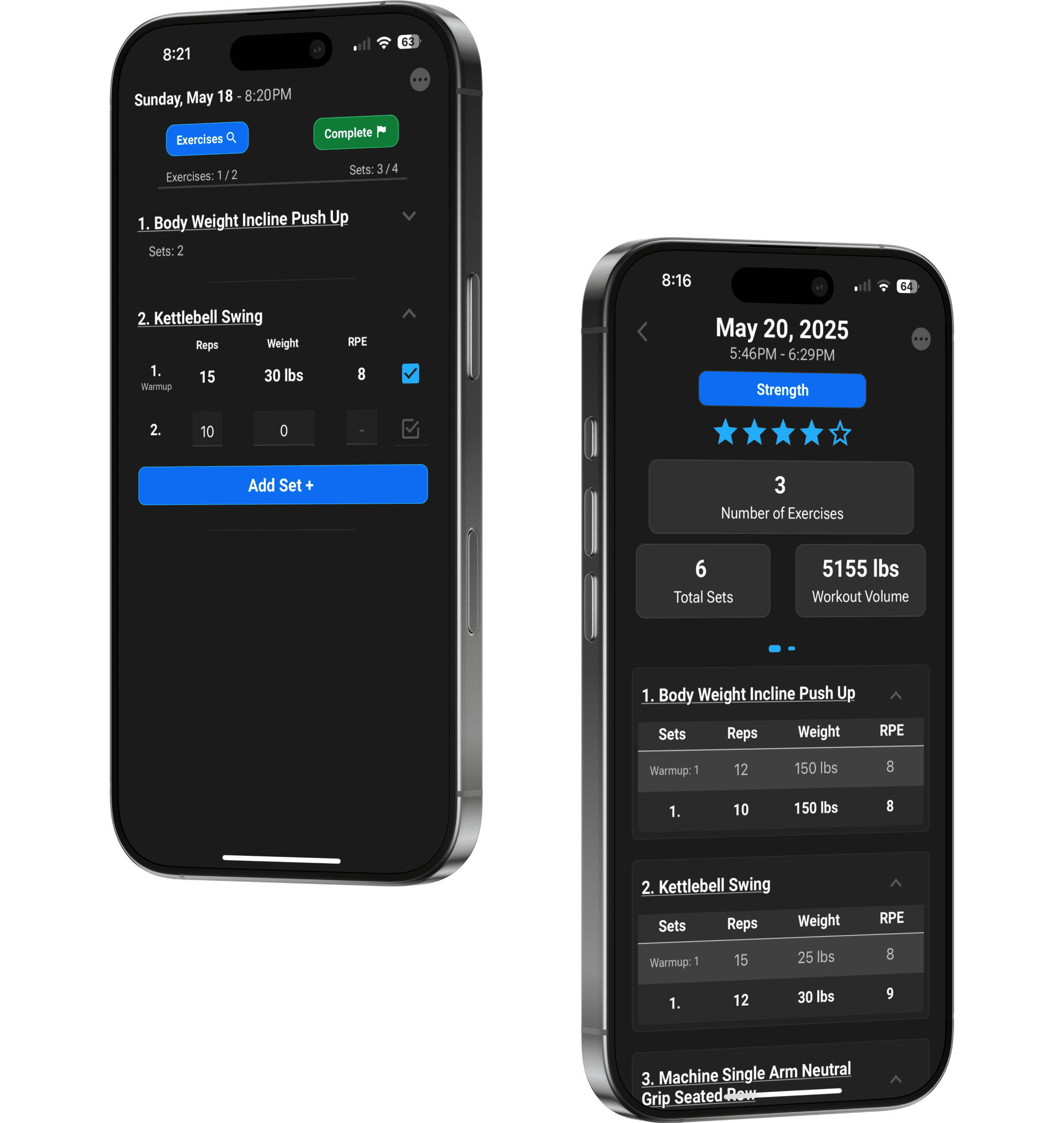 Evolve Workout Tracker
